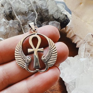 Ankh Necklace, Ankh Pendant, 14k Gold Ankh Necklace, Silver Ankh ...