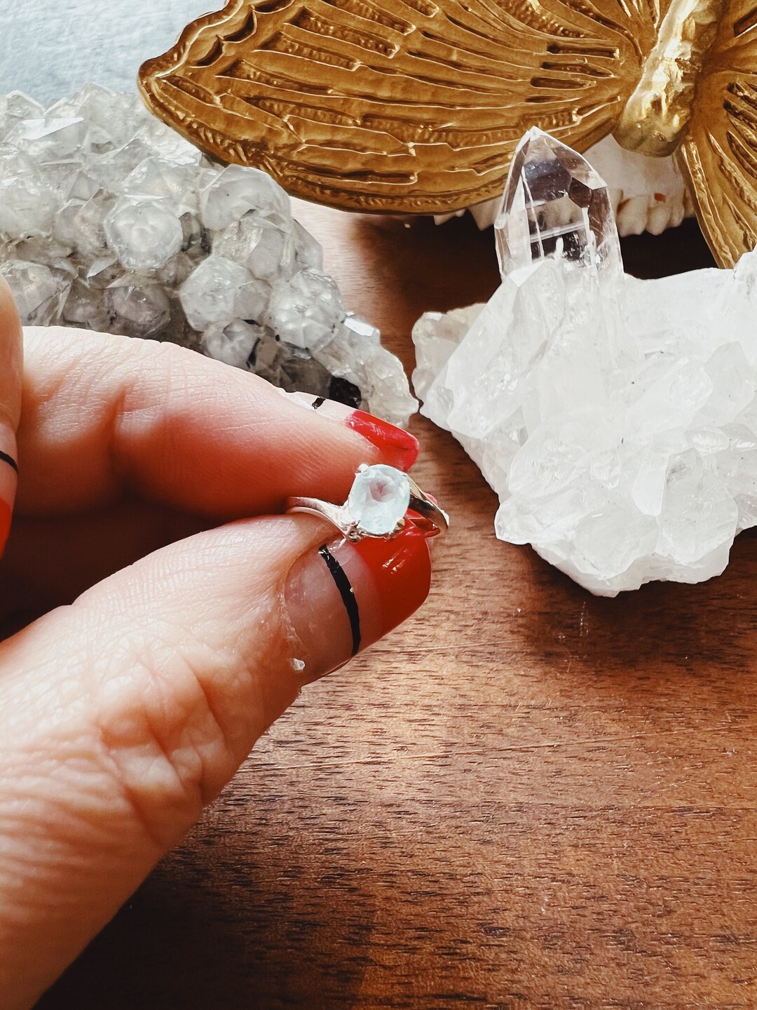 Children's Sterling Silver Ring, Little Girls Gift, CZ Heart Baby Ring ...