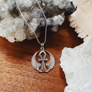 Ankh Necklace, Ankh Pendant, 14k Gold Ankh Necklace, Silver Ankh ...