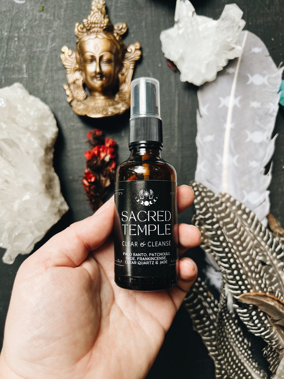 Negative Energy Removal, Sacred Temple Spray, Sage Smudge Spray ...