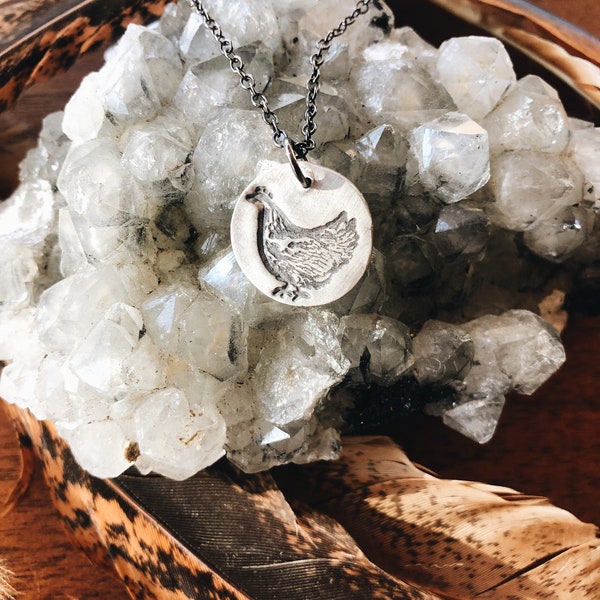 Chicken Necklace - Etsy