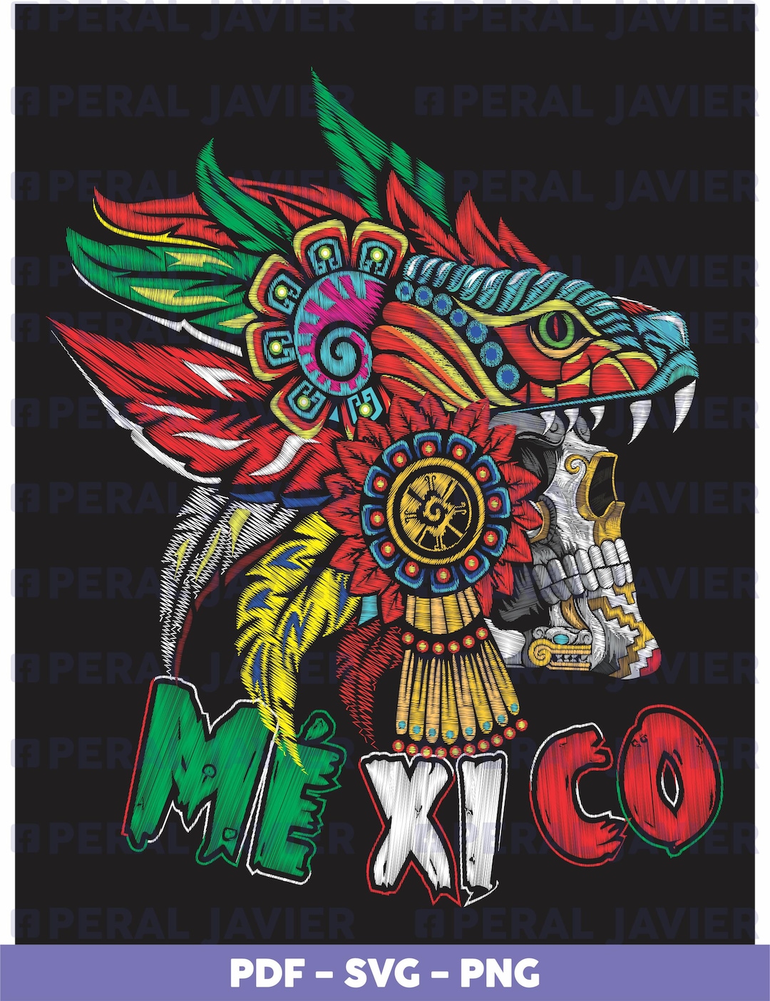 Mexican Aztec Vector - Templates in PNG PDF and SVG - Ideal Design for ...