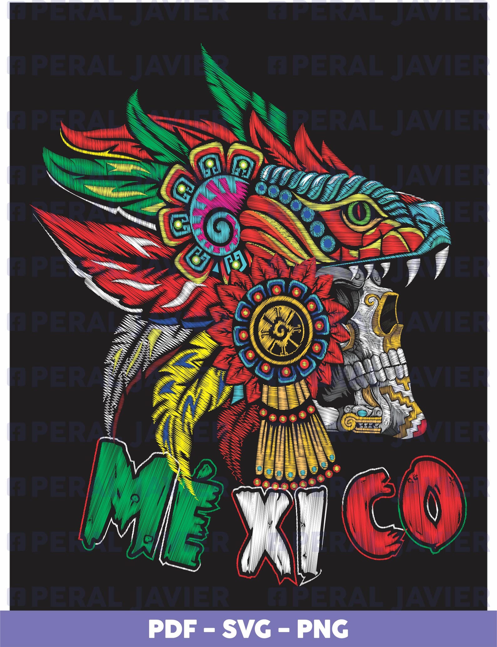 Mexican Aztec Vector - Templates in PNG PDF and SVG - Ideal Design for ...