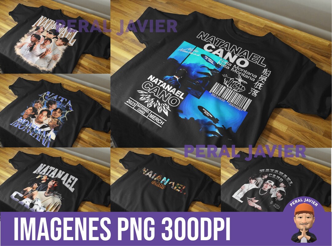 Cano Nata Natanael 9 Diseñons en PNG SEMITONOS para DTF playeras Leer ...