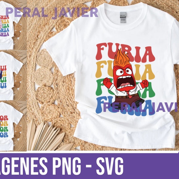 Intensamente png - Etsy México