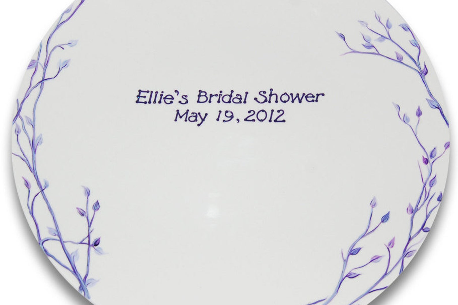First Frost Wedding Guest Signature Platter / Guest Book - Etsy