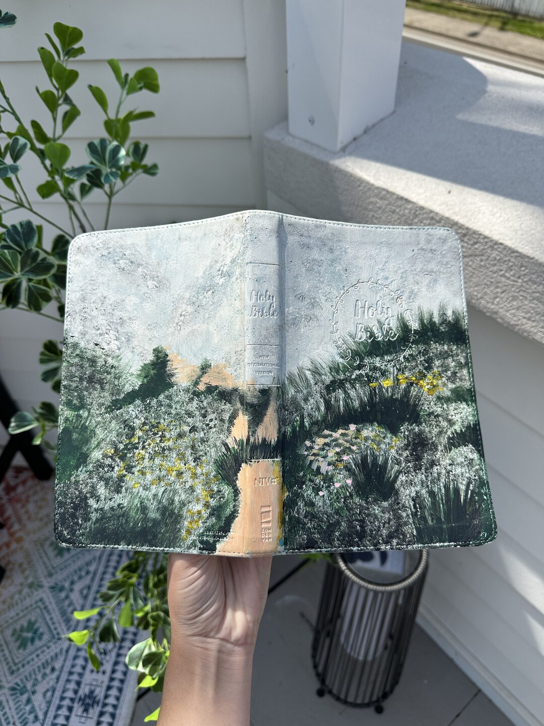 Custom Hand Painted Bible - Etsy