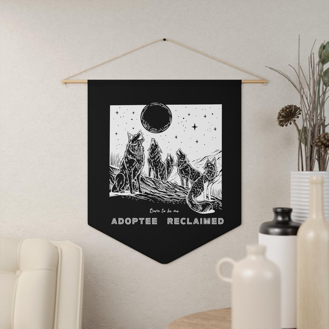 Adoptee Reclaimed Wall Decor, Born to Be Me Banner for Adoptees, Foster ...