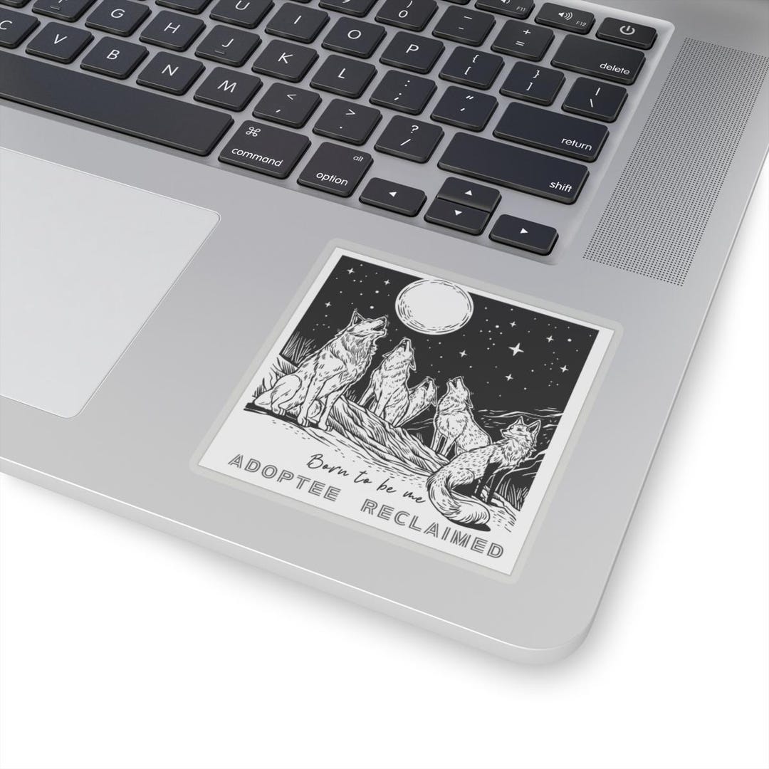 Adoptee Reclaimed Sticker, Born to Be Me for Adoptees, Foster Kids ...