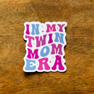 Twin Mom Sticker Twin Mom Era Twin Mom Gift Twin Mom Kindle Cover Twin ...