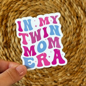 Twin Mom Sticker Twin Mom Era Twin Mom Gift Twin Mom Kindle Cover Twin ...