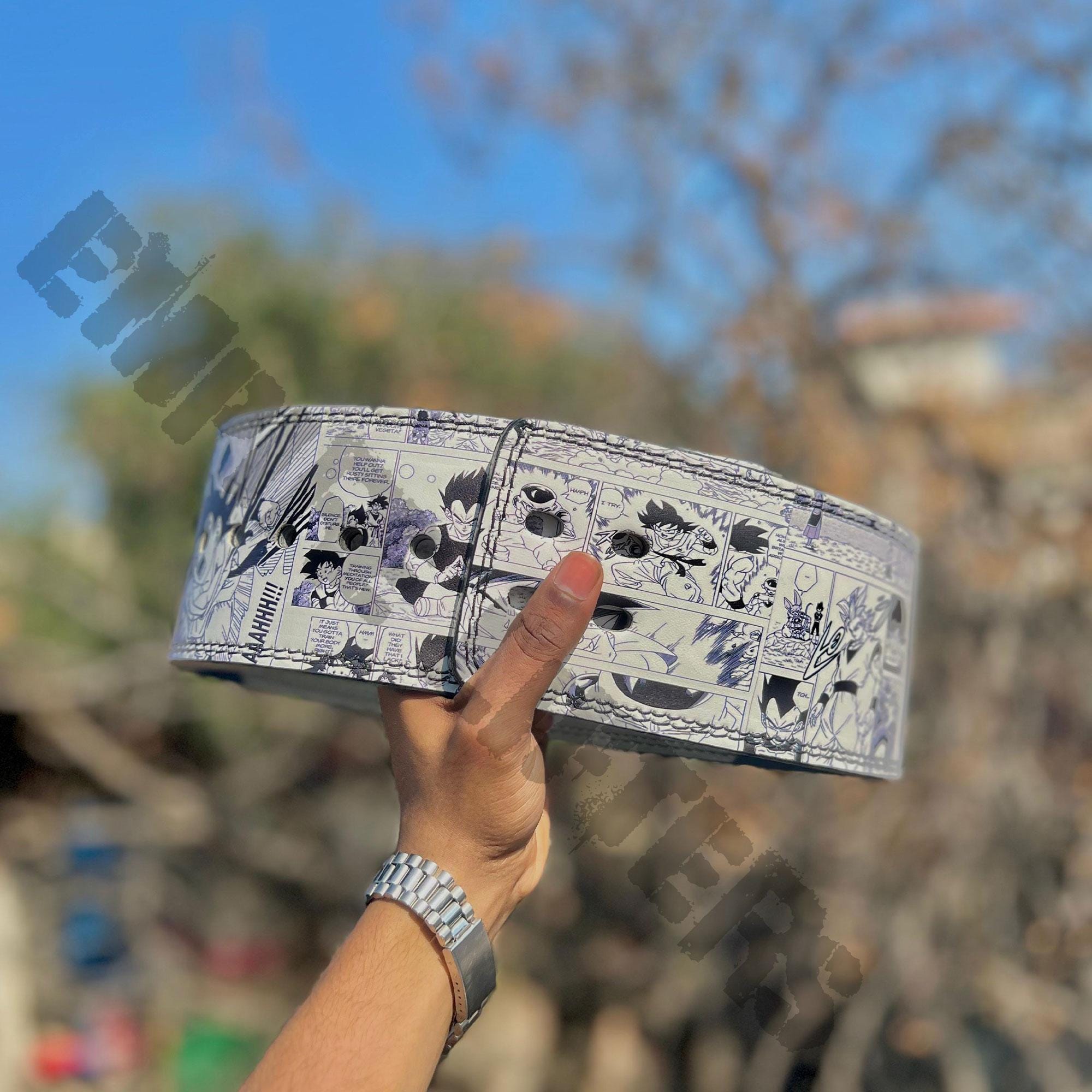 Goku Anime Belt|goku Ultra Instinct Belt|powerlifting Custom Lever Belt ...