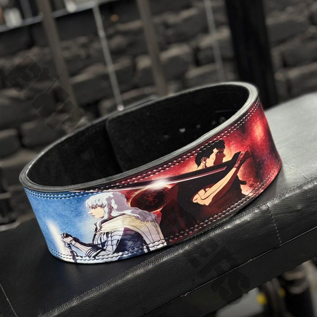Berserk Anime Lever Belt Powerlifting Lever Belt Anime Gym Belt ...