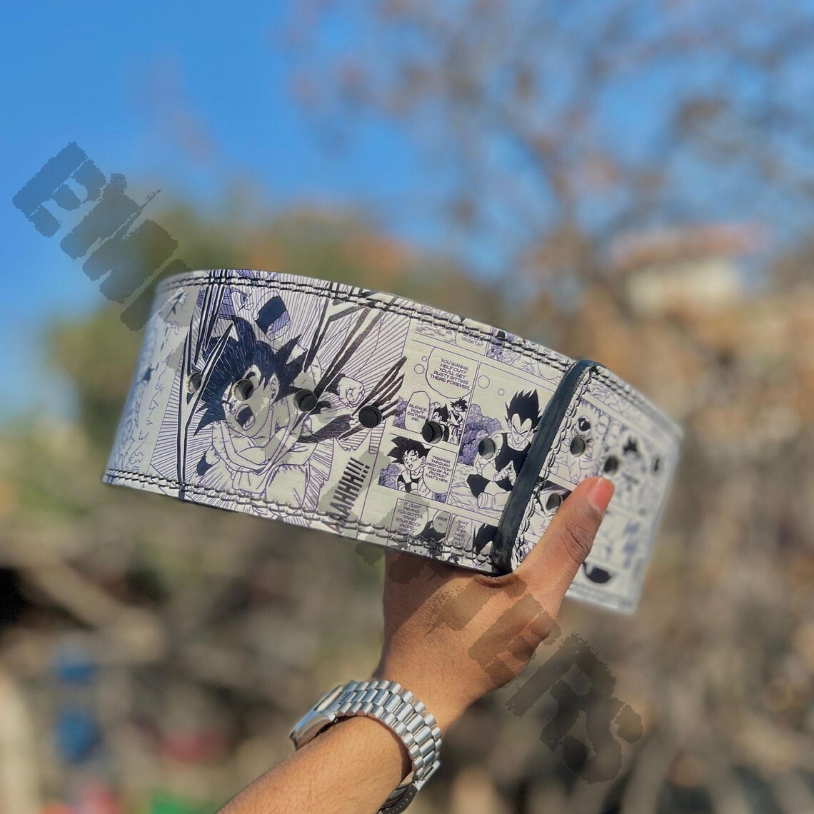 Goku Anime Beltgoku Ultra Instinct Beltpowerlifting Custom Lever Belt ...