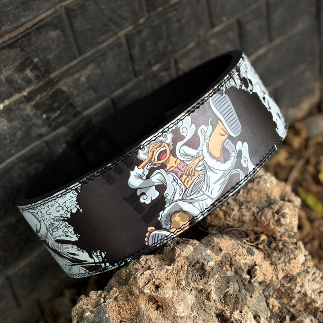 Luffy Anime Lever Lifting Belt , Anime Powerlifting Belt , Anime Gym ...