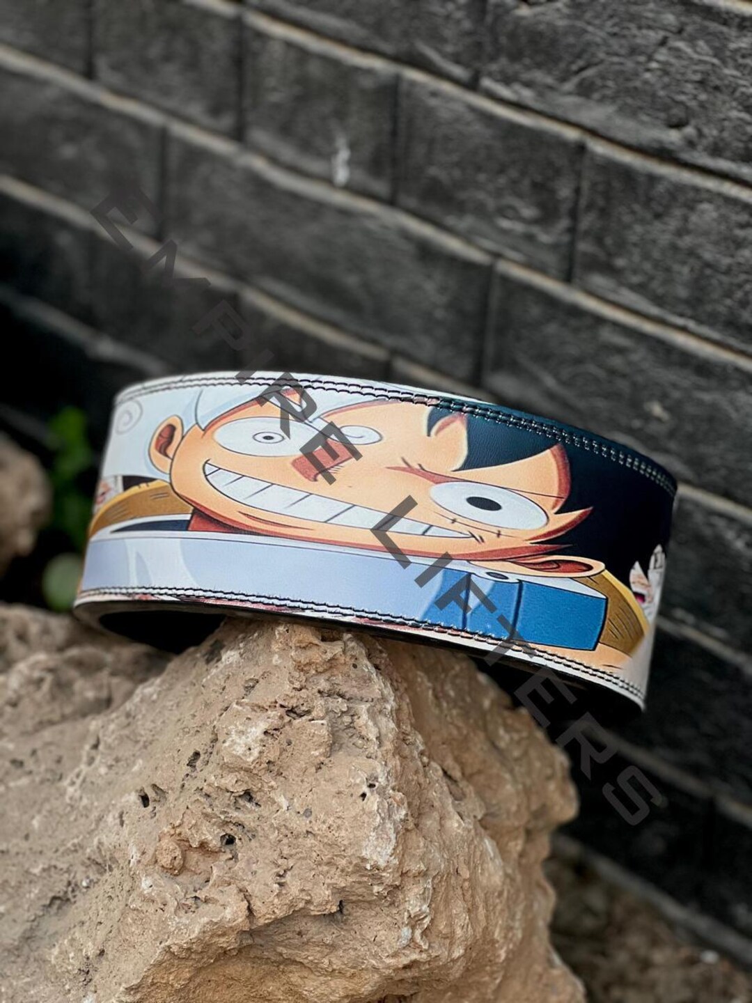 One Piece Luffy Anime Powerlifting Lever Belt one Piece Anime Gym Belt ...