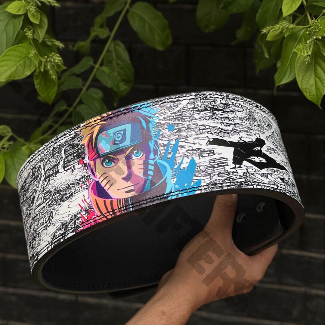 Naruto Anime Lever Lifting Belt Weightlifting Anime Belt Powerlifting ...