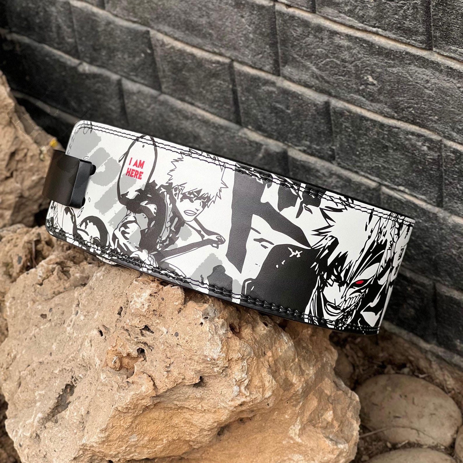 Berserk Anime Lever Lifting Belt , Anime Powerlifting Belt , Anime Gym ...