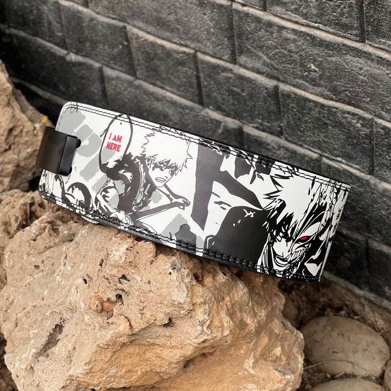 Berserk Anime Lever Lifting Belt , Anime Powerlifting Belt , Anime Gym ...