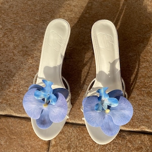Blue Orchid Heels - Etsy