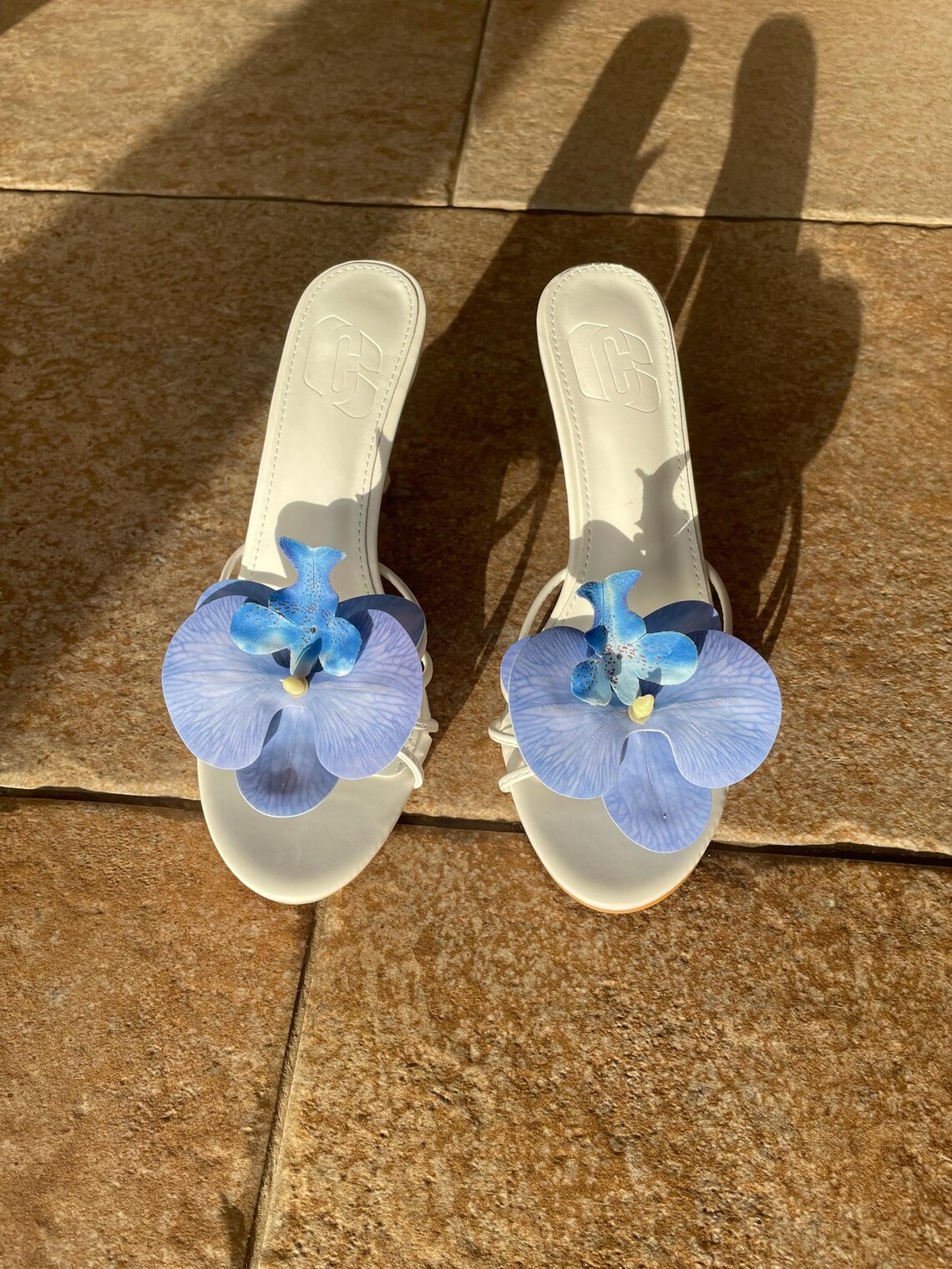 Blue Orchid Heels - Etsy