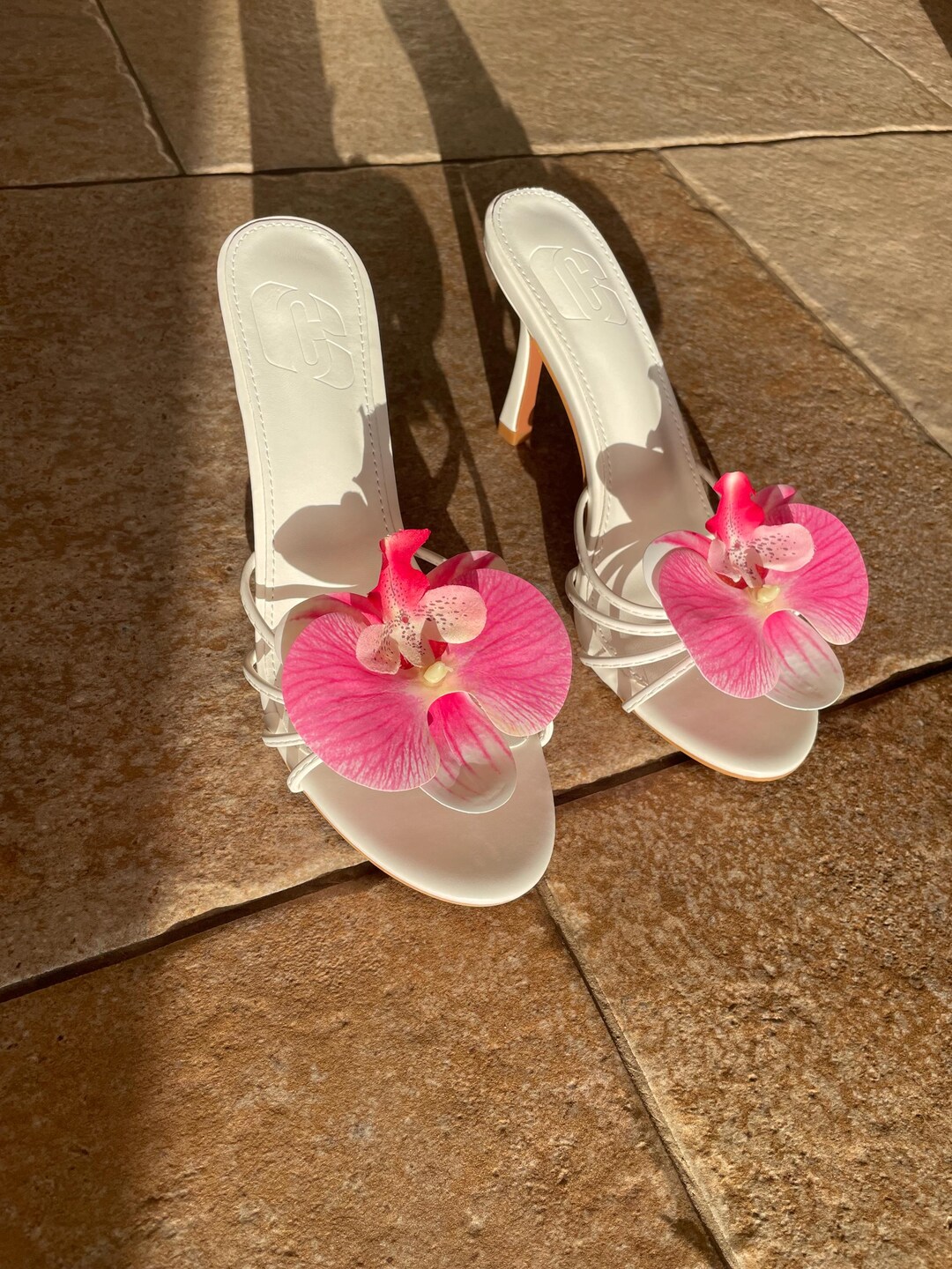 Hot Pink Orchid Heels - Etsy