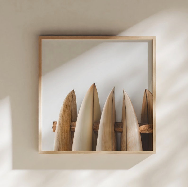 Surfboard Wall Art/surf Poster/surfing Decor/digital Download Instant ...