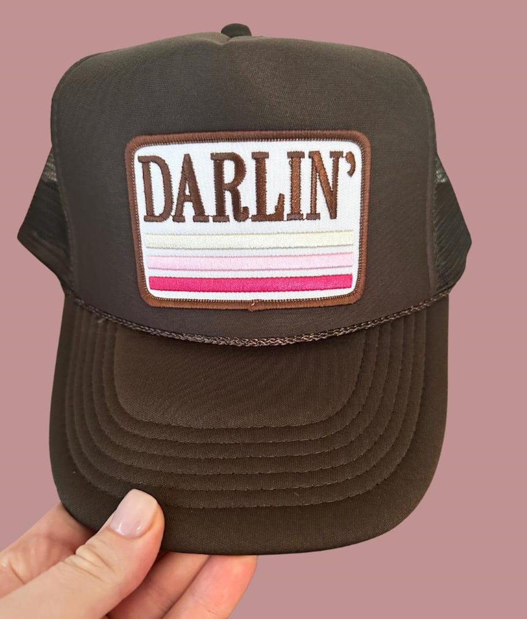 Western Trucker Hat, Darlin' Foam Cap, Trendy Womens Trucker Hat ...