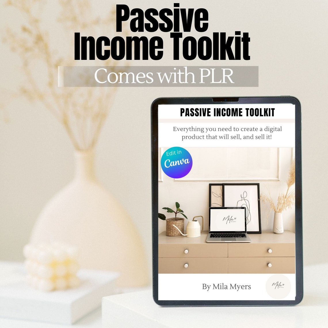 Passive Income Toolkit With PLR| Done for You Guide| Learn Digital ...