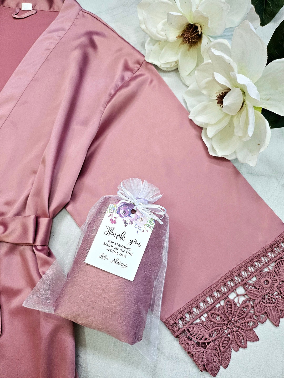 Embroidered Robes,personalized Silk Robes,bridal Robe, Bridesmaids ...