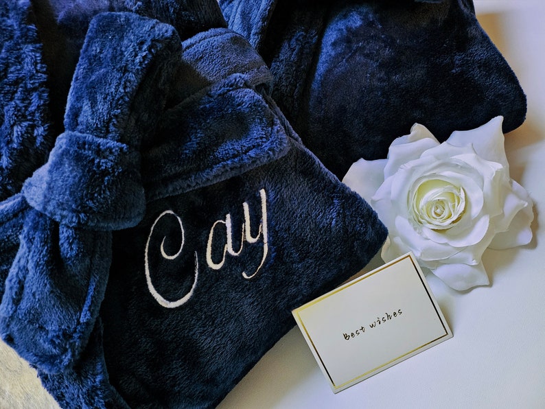 Women Bathrobe, Couple Bathrobe , Personalized Bathrobe , Embroidered ...