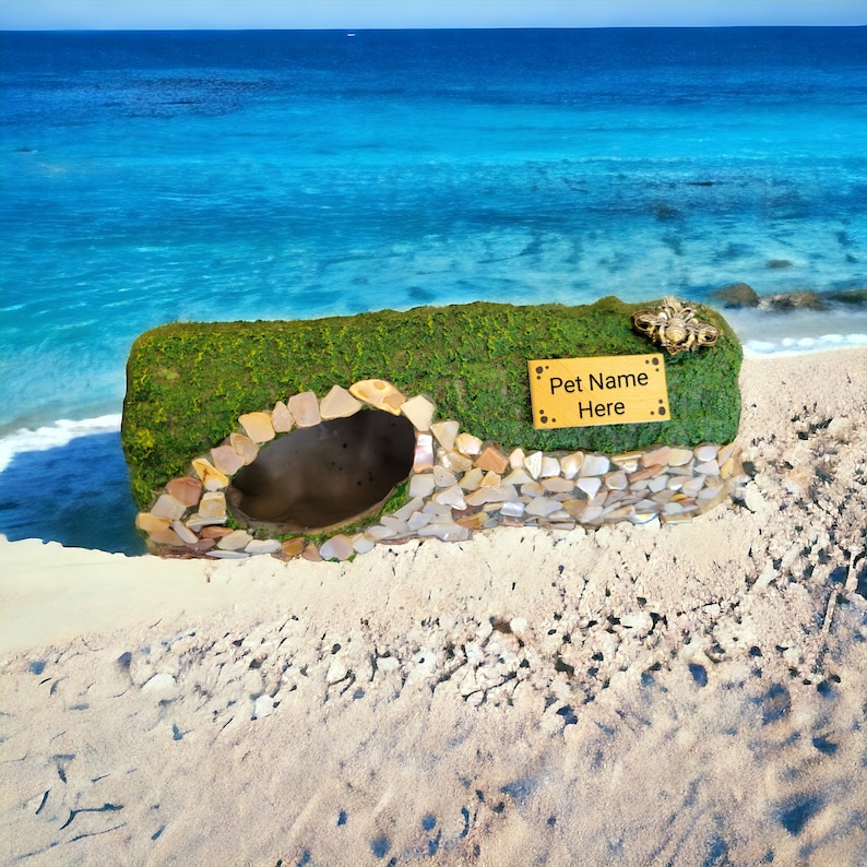 Leopard Gecko Hide Custom Handmade Bee Reptile Tunnel House Decor Gecko ...