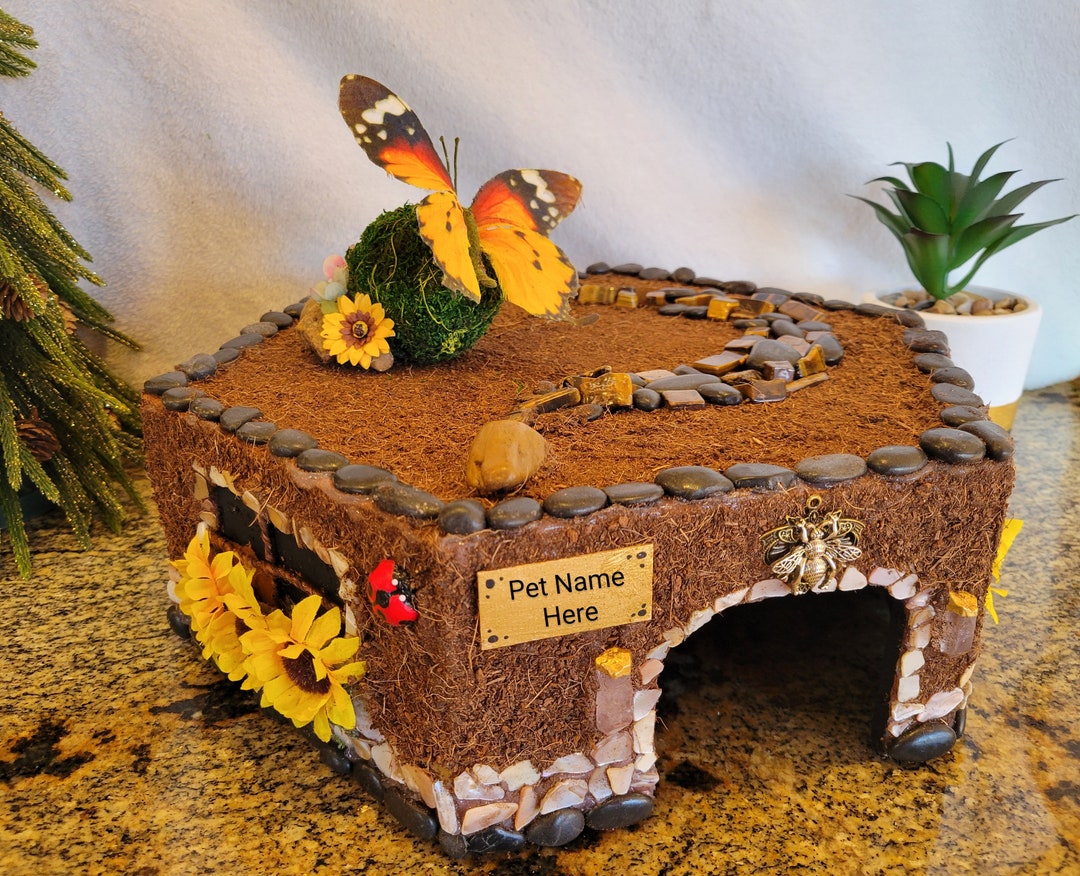 Snake Hide 12 Fairy Decor Crystal Garden Handmade Large Custom Natural ...