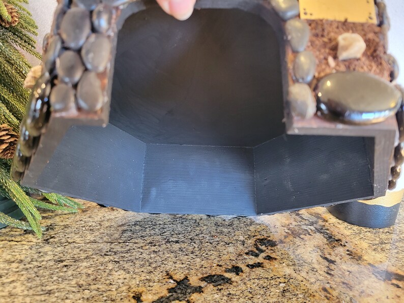 Snake Hide Gothic Skull Hide Handmade Custom Natural Reptile House ...