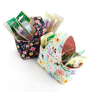 Mini Fabric Basket PDF Sewing Pattern - Etsy