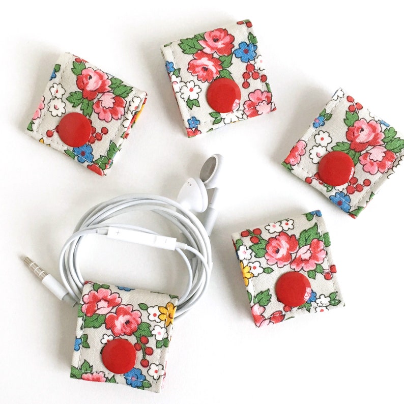 Cord Keepers PDF Sewing Pattern: Make Fabric Cord Organizers for ...