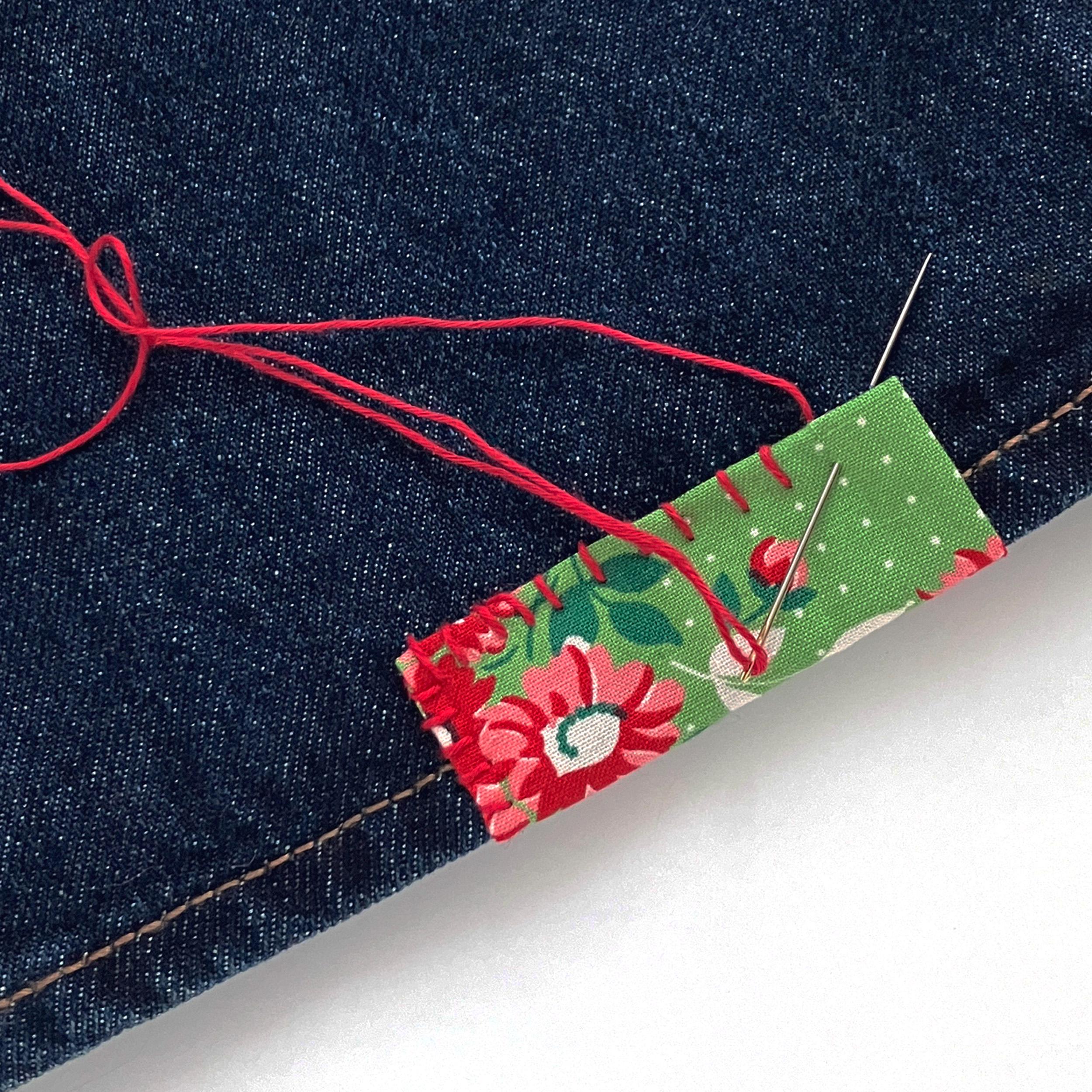 Olympus Sashiko Thread: Red Cotton Thread for Visible Mending or Hand ...