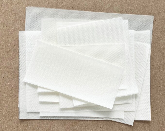 Visible Mending Stick and Stitch Water Soluble Paper Pieces - Etsy