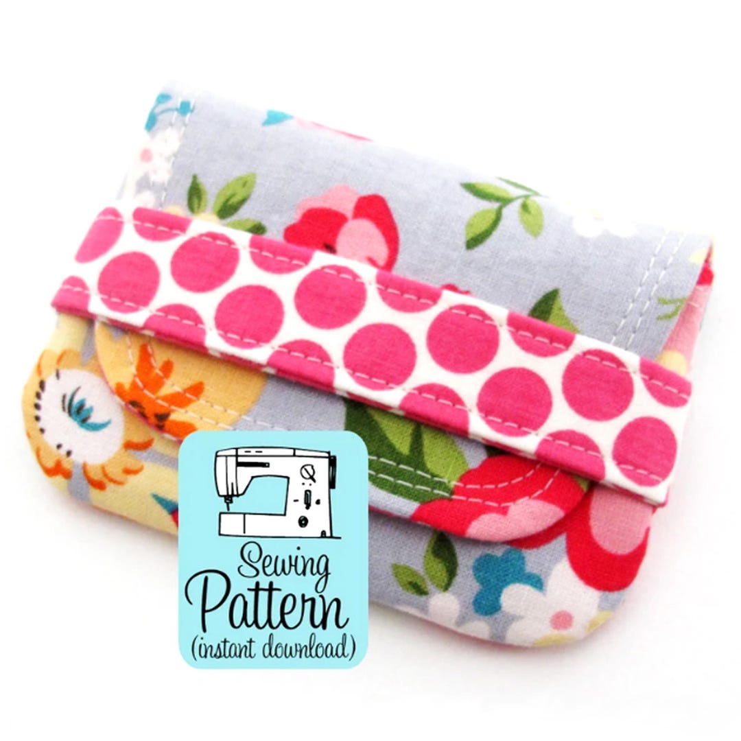 Card Wallet Sewing Pattern: DIY Fabric Pouches (PDF Pattern) - Etsy