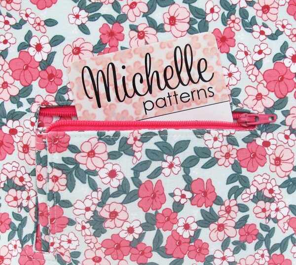 Gusset Zipper Pocket PDF Sewing Pattern: Sew a Zip Pocket With - Etsy ...