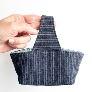Mini Fabric Basket PDF Sewing Pattern - Etsy