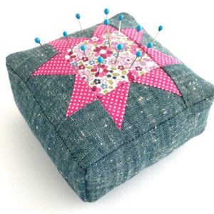 Sawtooth Star Pincushion Sewing Pattern PDF (digital Download) - Etsy