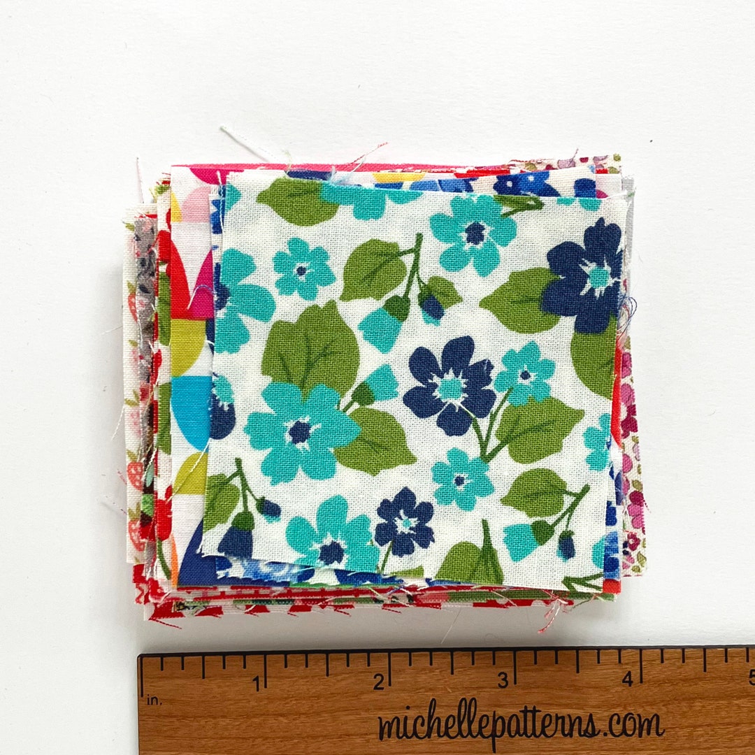 Tiny Scraps: VERY SMALL Quilting Cotton Fabric Scrap Pieces for EPP ...