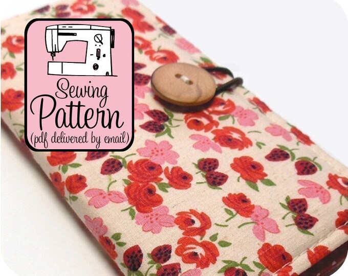 Checkbook Wallet Sewing Pattern PDF Pattern email Delivery Instructions ...