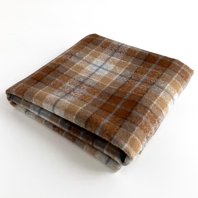 Plaid Wool Fabric - Etsy