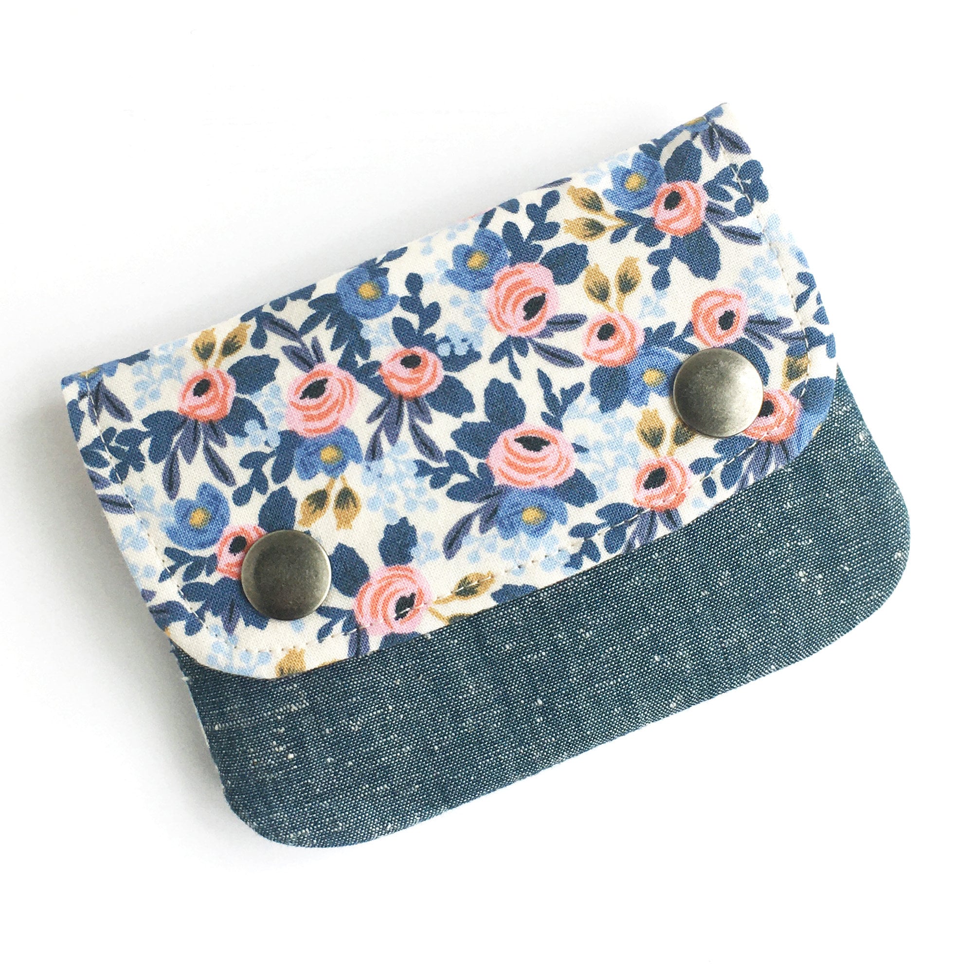 Two Pocket Wallet PDF Sewing Pattern — michellepatterns.com
