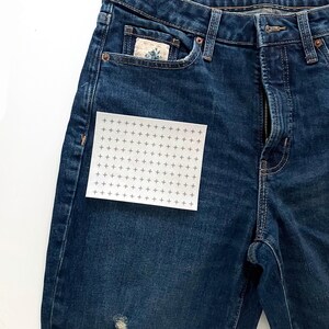 Visible Mending Stick and Stitch Patterns: (4) Sashiko Mending Designs ...