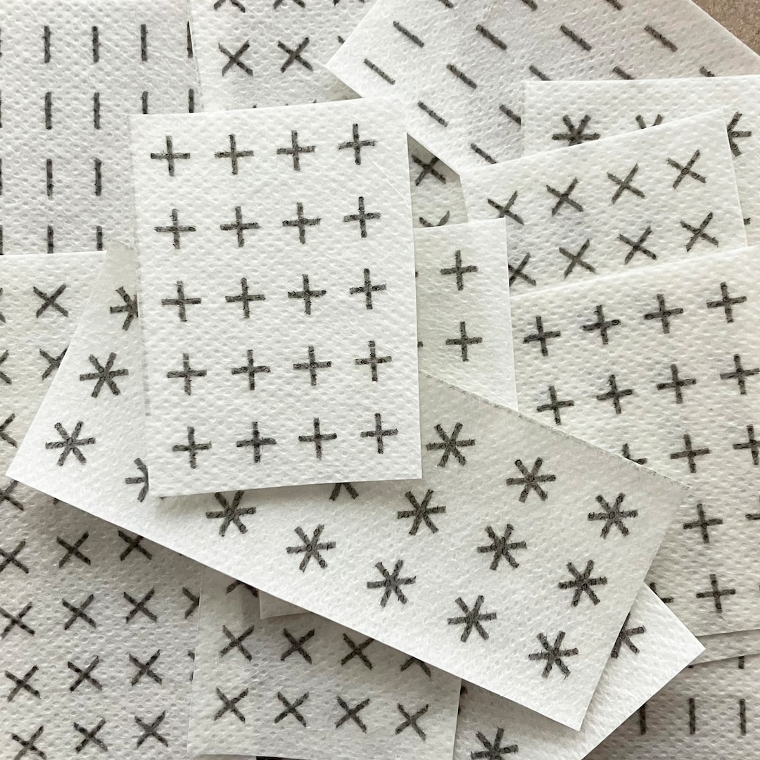 Visible Mending Stick and Stitch Patterns: Sashiko Patterns on Water ...