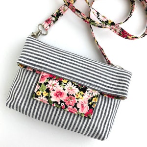 Mini Crossbody Bag PDF Sewing Pattern (digital Delivery): Sewing ...