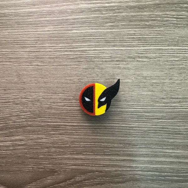 Deadpool and Wolverine Croc Charms - Etsy